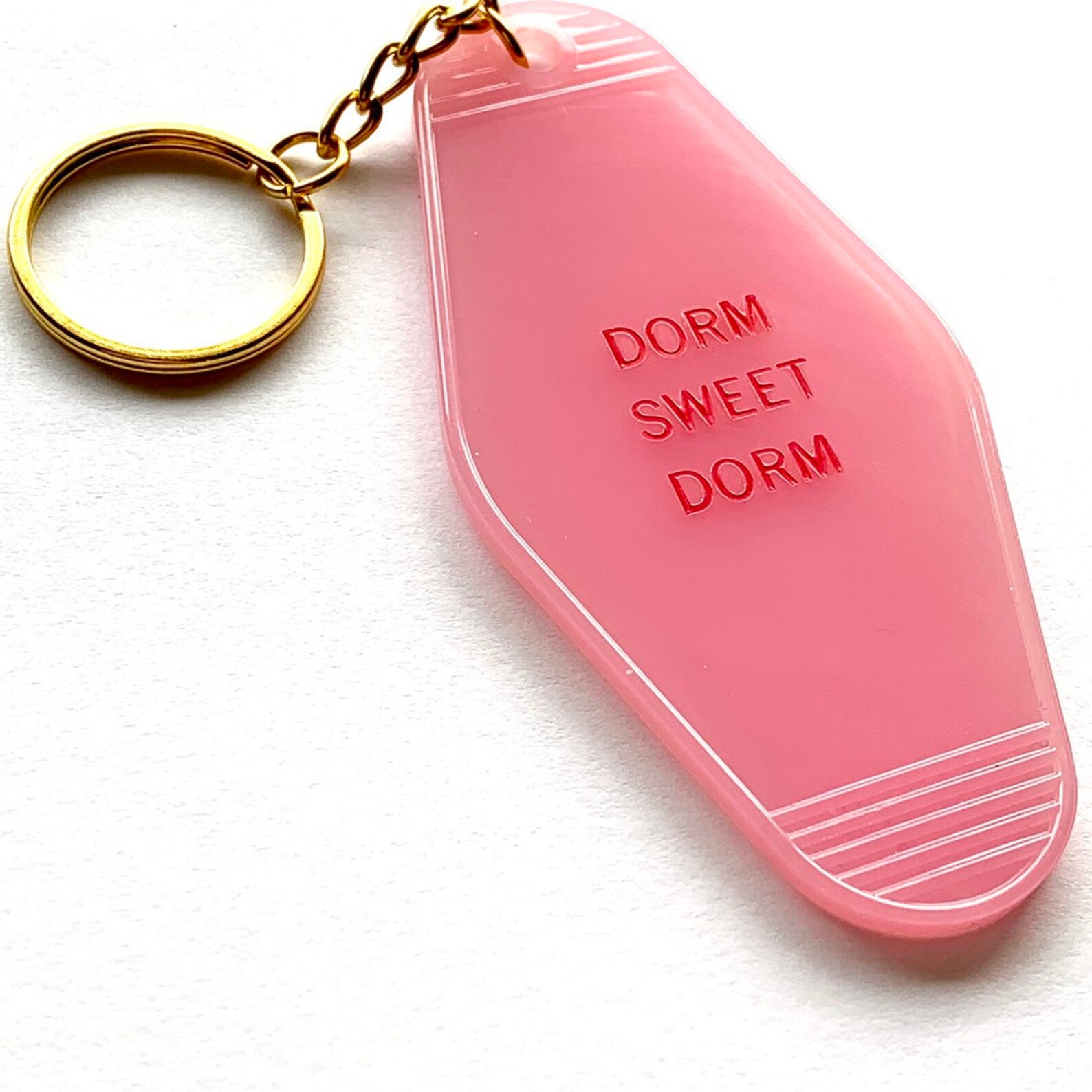 Dorm Sweet Dorm Keychain - Etsy