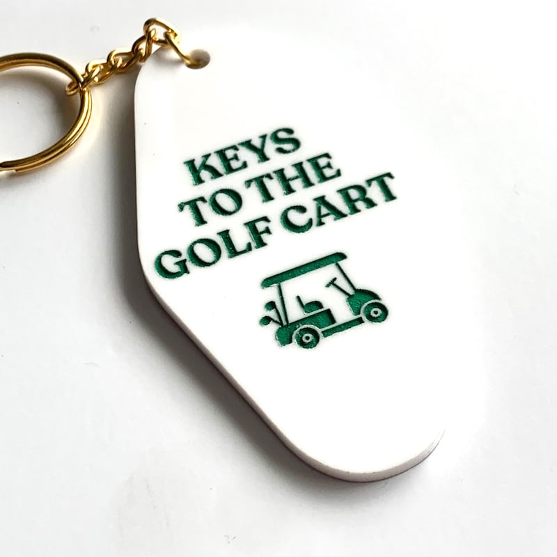Golf Related Key Chains That Can Be Printed With a 3d Printer - Etsy Canada