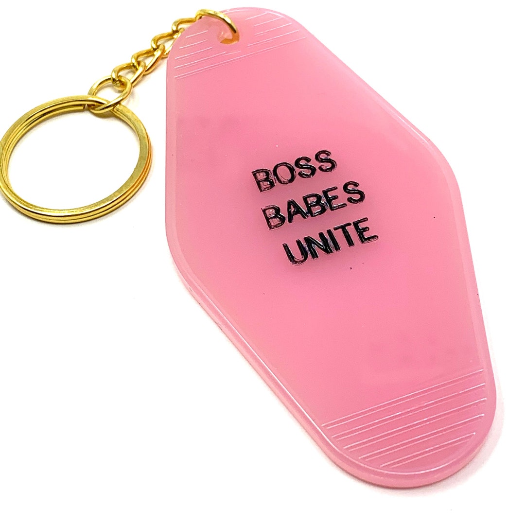 Boss Babes Unite Keychain Boss Babe Collection - Etsy