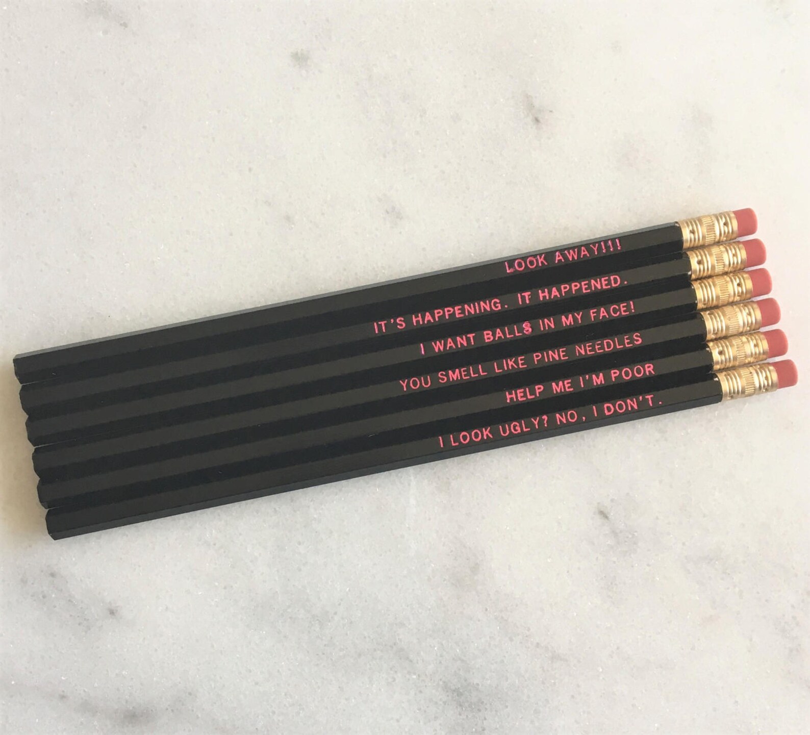 Help Me I'm Poor Pencil Set - Etsy