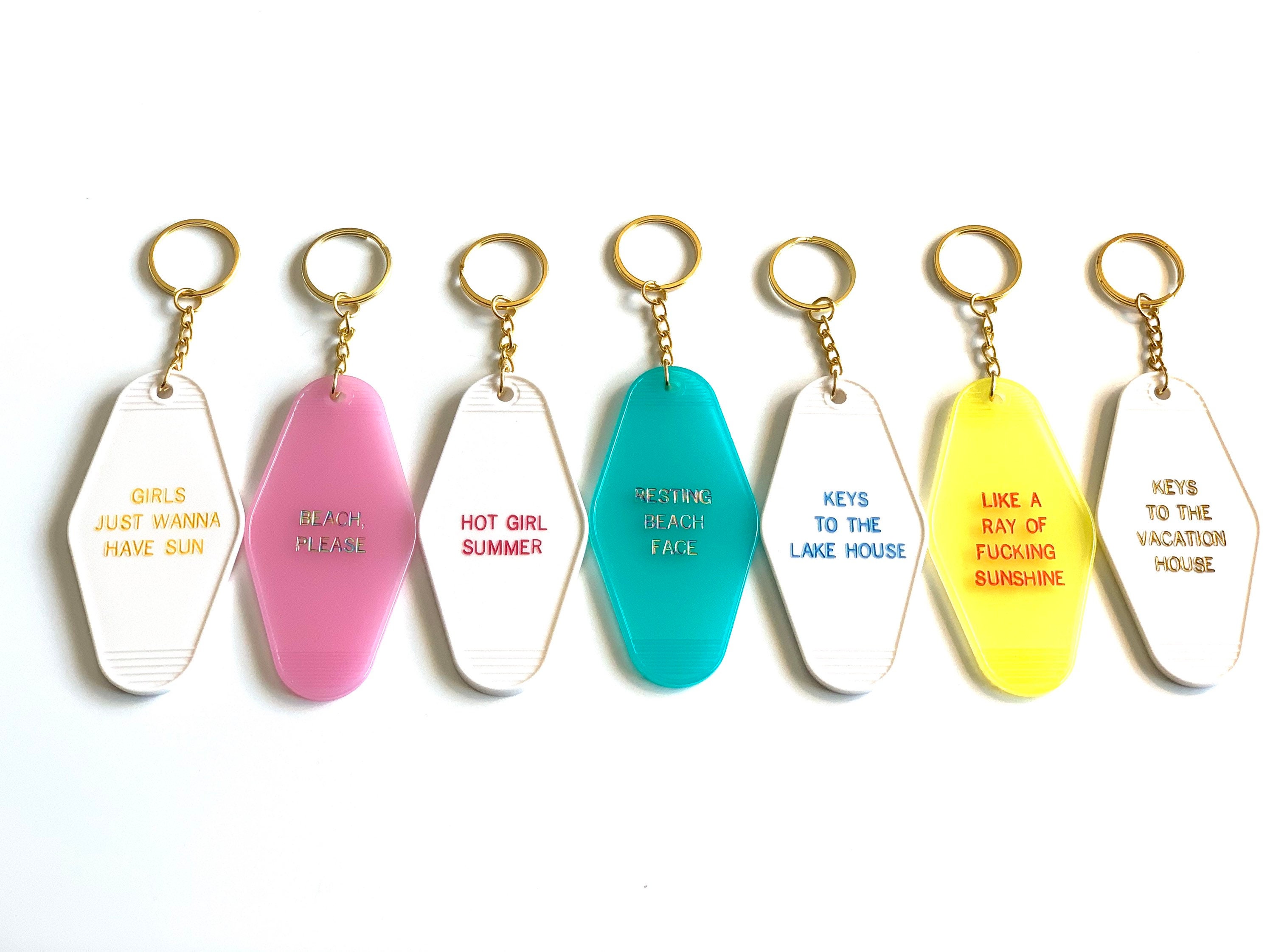 Hot Girl Summer Keychain - Etsy