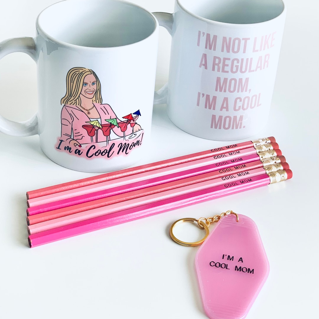 Cool Mom Gift Set (with Mug, Keychain, and Pencil Set) - Choose Your ...