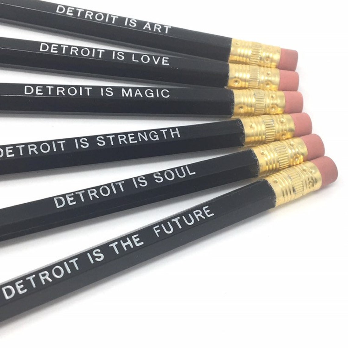 Detroit is Pencil Set - Etsy