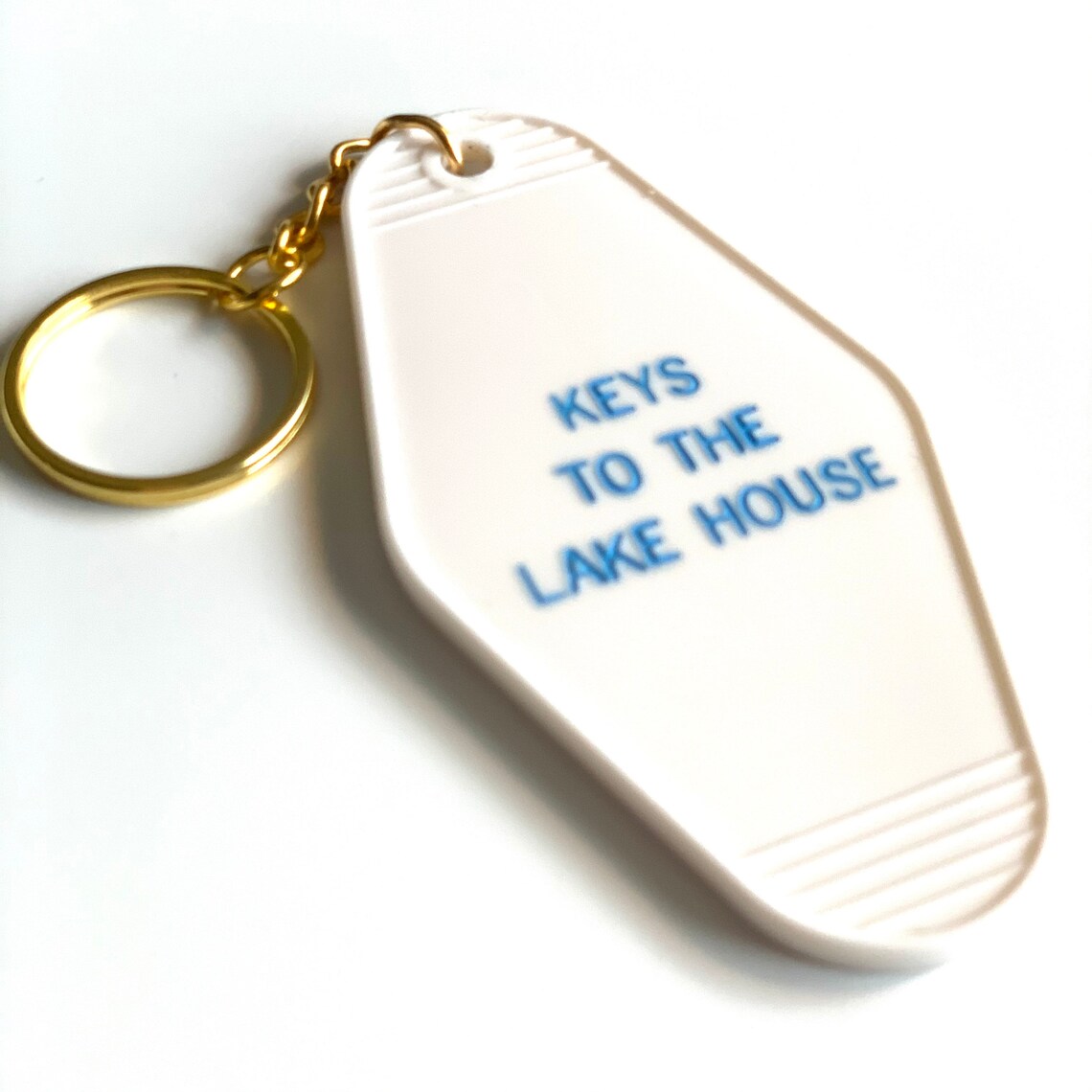 Keys to the Lake House Keychain - Etsy