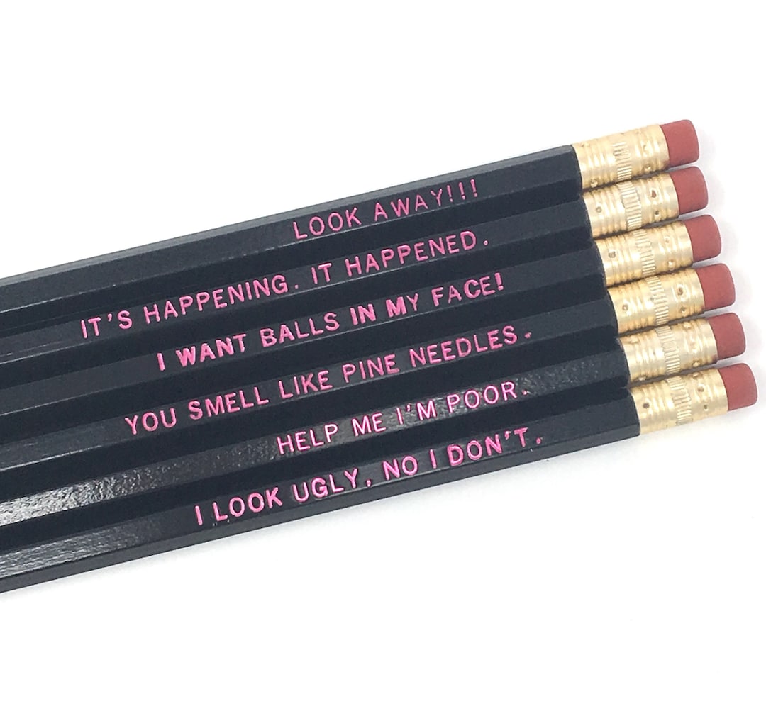 Help Me I'm Poor Pencil Set - Etsy