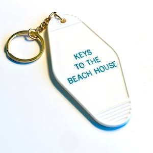 Keys to the Beach House, Vacation House, Cabin, or Lake House Keychain ...