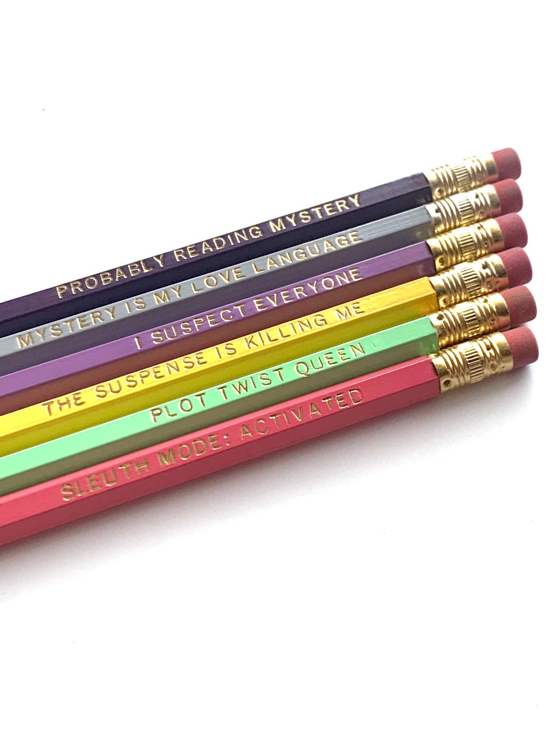 Probably Reading Mystery Bookish Pencil Set for Book Lovers - Etsy