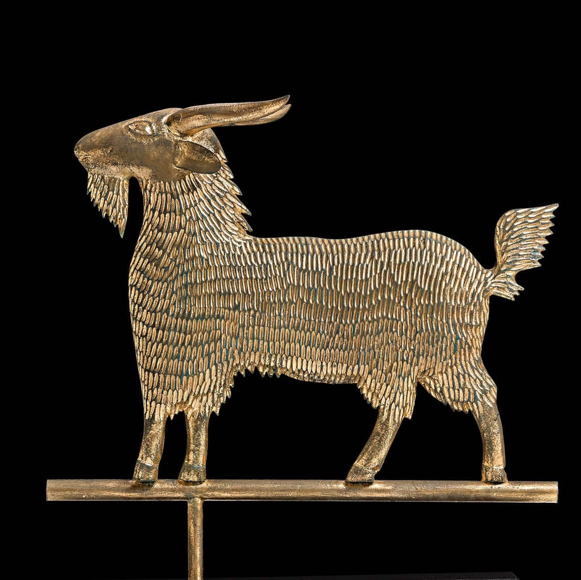 Gilded Billy Goat - Etsy