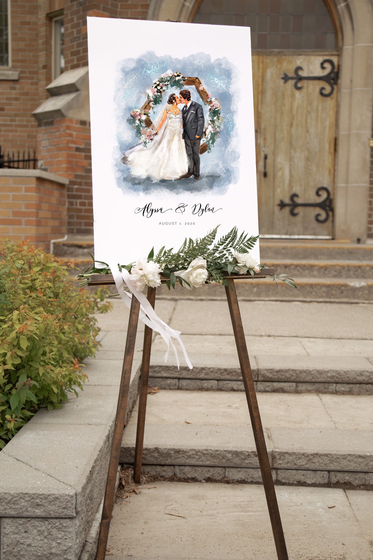 Custom Wedding Guest Sign In Guest Sign in Alternative | Etsy