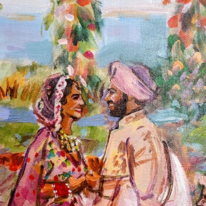 Sikh WEDDING Painter Barat Wedding Painter Live Painter at Your ...