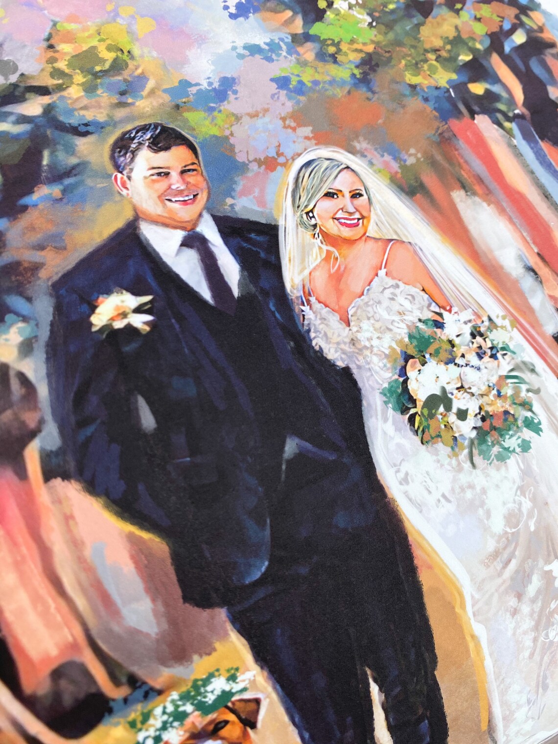 Custom Wedding Art Wedding Inspired Artwork Print From - Etsy