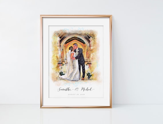 Custom Wedding Sign 16 X 20 Inch Paper Print Wedding Decor | Etsy