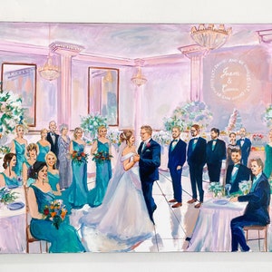 Phoenix Wedding Painting Arizona Wedding Painter Scottsdale Wedding ...