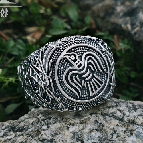 Norse Viking Mens Ring Scandinavian Norse Jewelry - Etsy