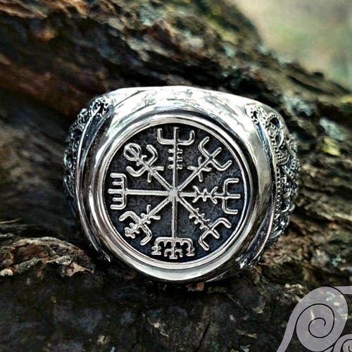 Norse Viking Mens Ring Scandinavian Norse Jewelry - Etsy