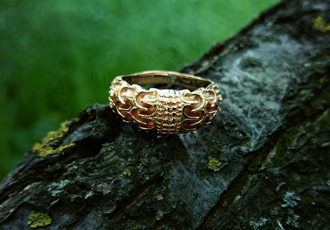 Odin's Ring draupnir Ring Sterling Silver Viking Ring - Etsy