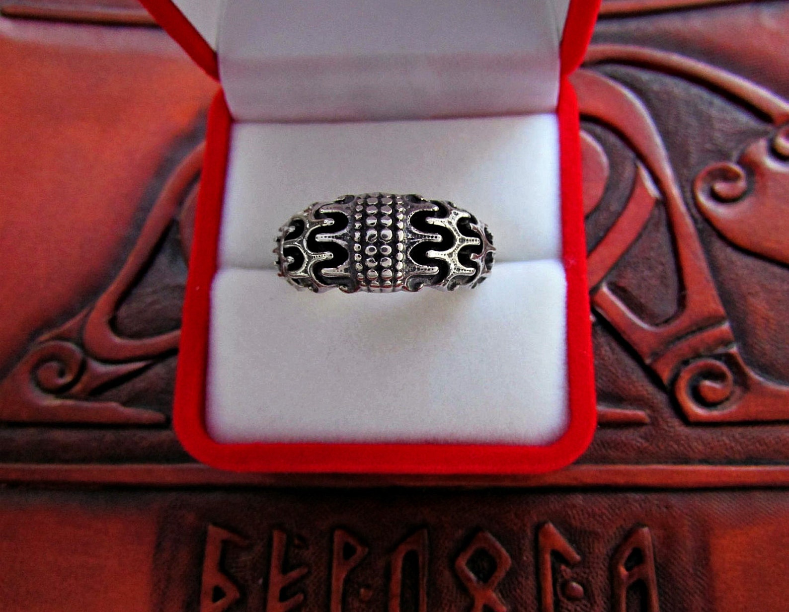 Odin's Ring draupnir Ring Sterling Silver Viking Ring - Etsy