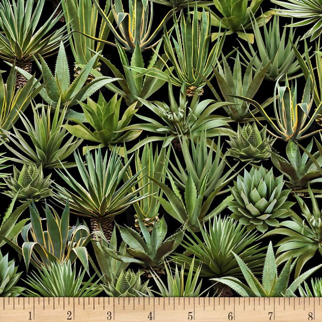 Timeless Treasures Desert Trip Agave Premium Quality 100% Cotton Fabric ...