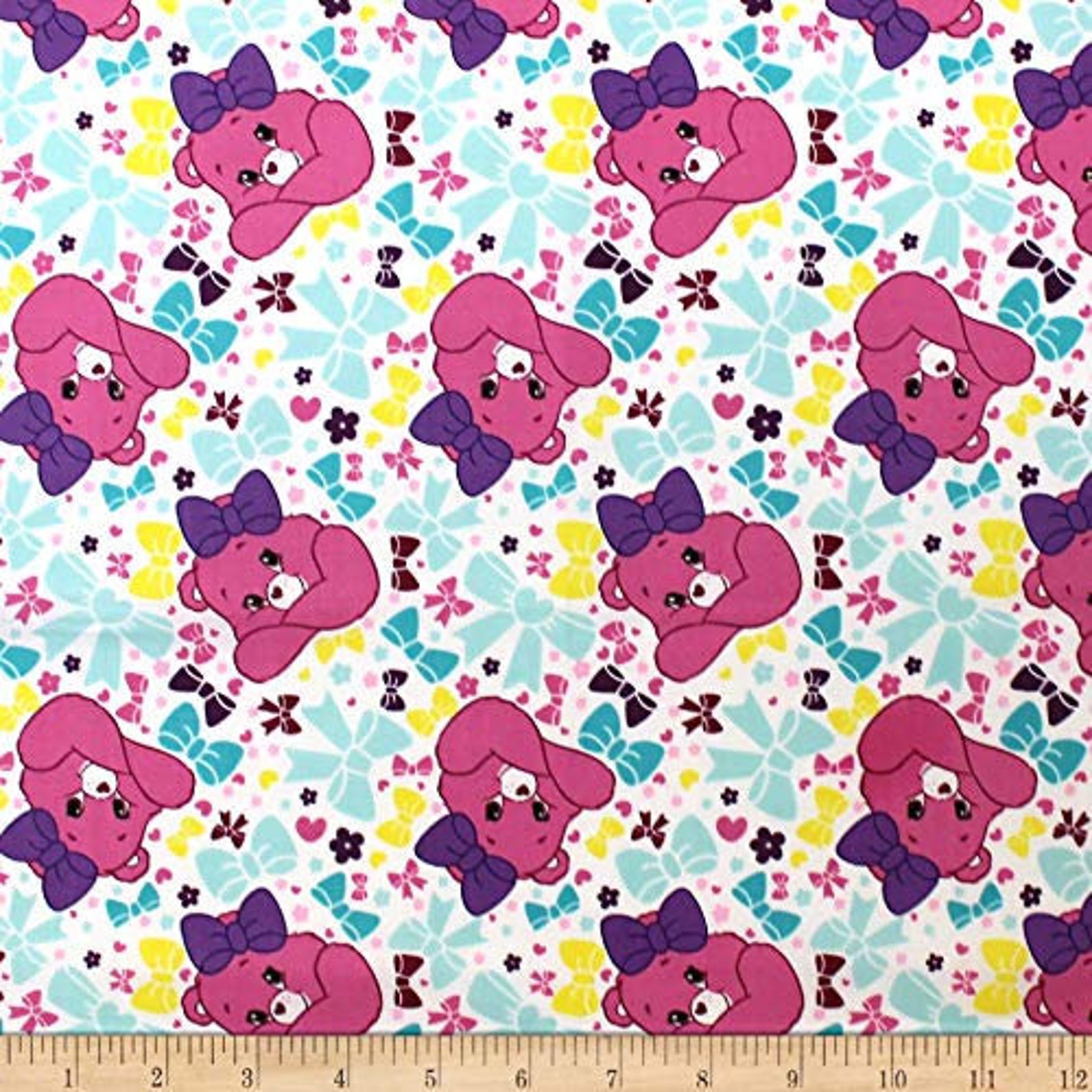 Camelot Fabrics Care Bears Sparkle & Shine Pretty Bow in - Etsy