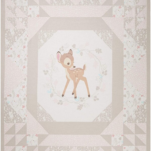 Bambi Panel Quilt - Etsy