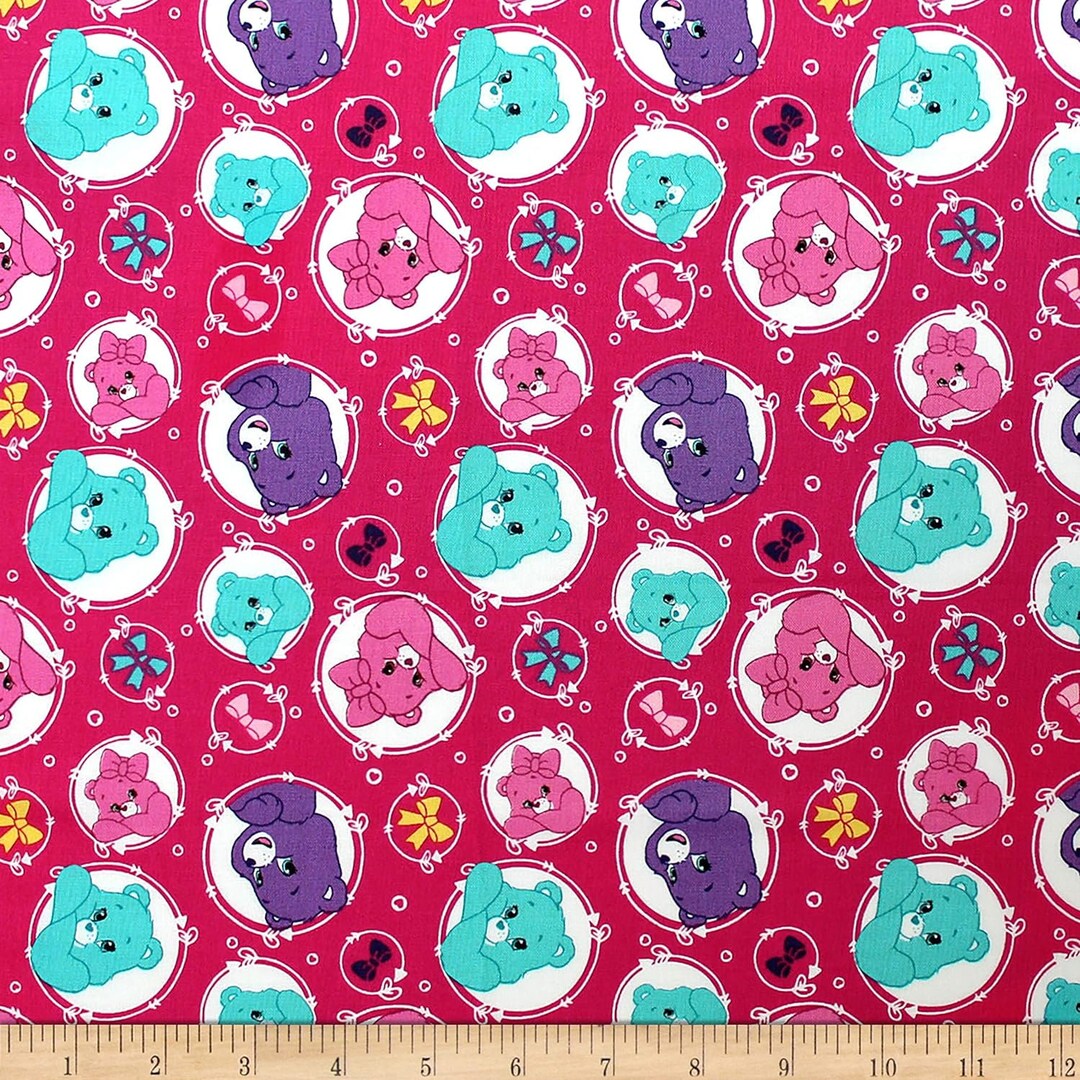 Camelot Fabrics Care Bears Sparkle & Shine Arrows Amethyst Premium ...