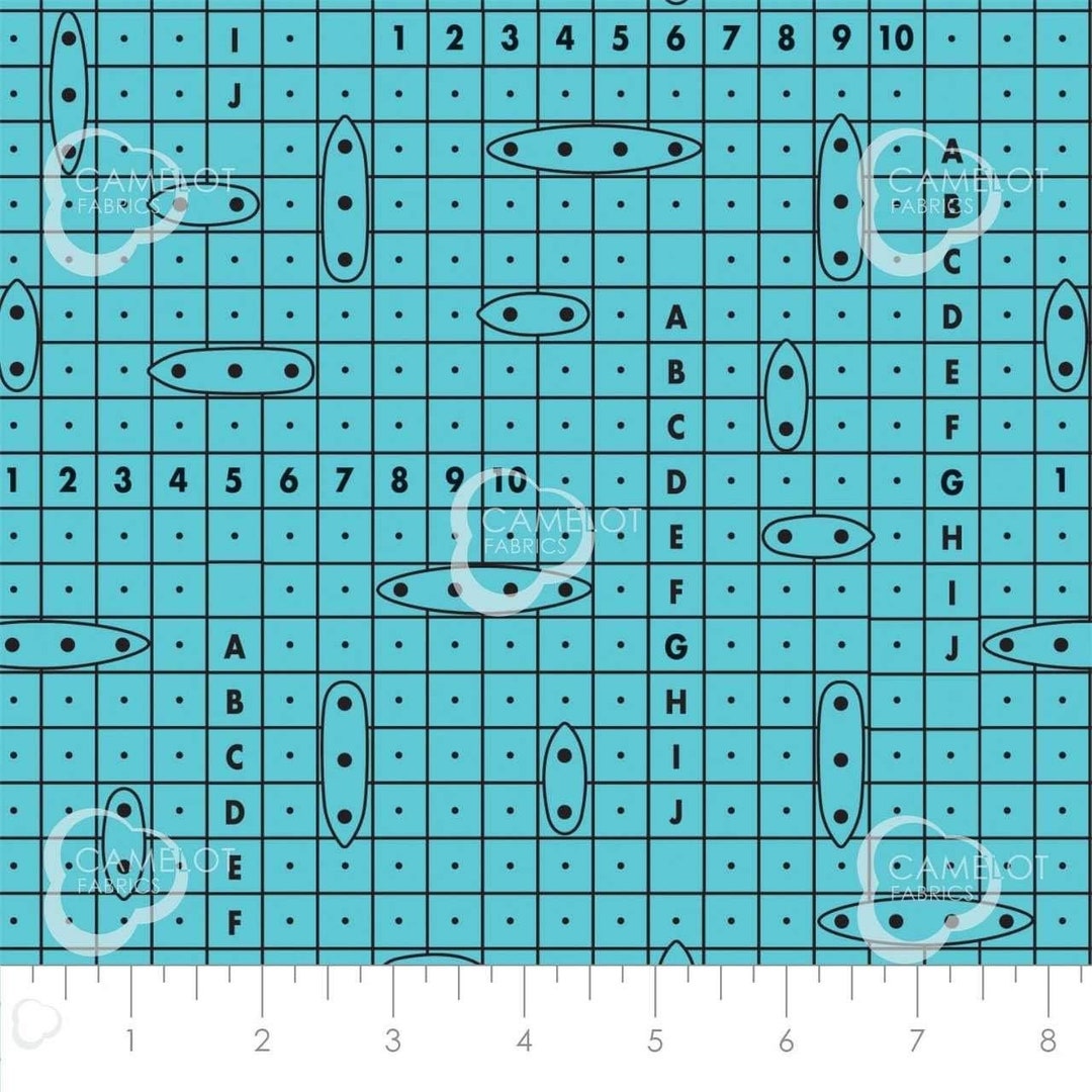 Camelot Fabrics Battleship Boardgame Premium Quality 100% Cotton Fabric ...