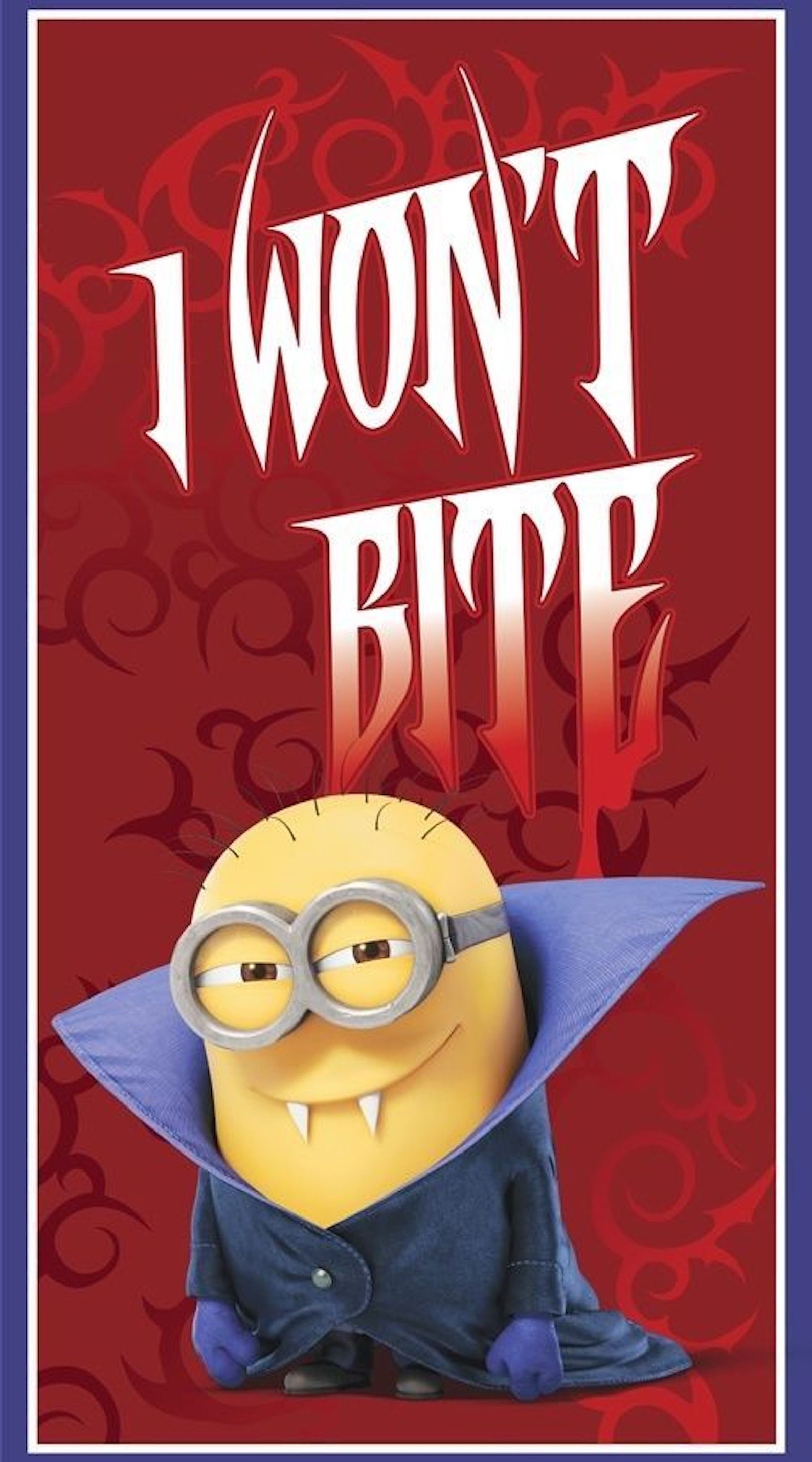 Minions Bite Me 24x43 Quilting Treasures Premium - Etsy