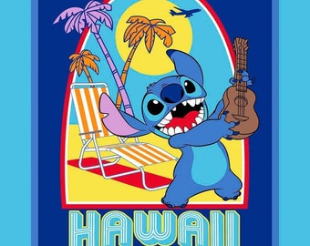 Lilo and Stitch Fabric Panel - Etsy