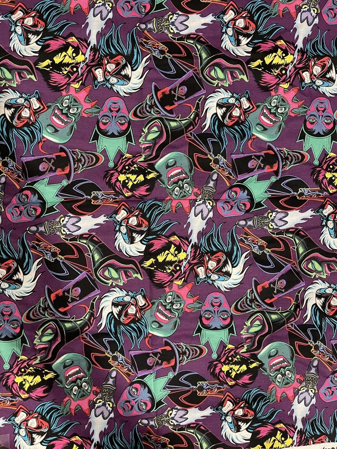 Springs Creative Disney Villains Packed Premium Quality 100% Cotton ...