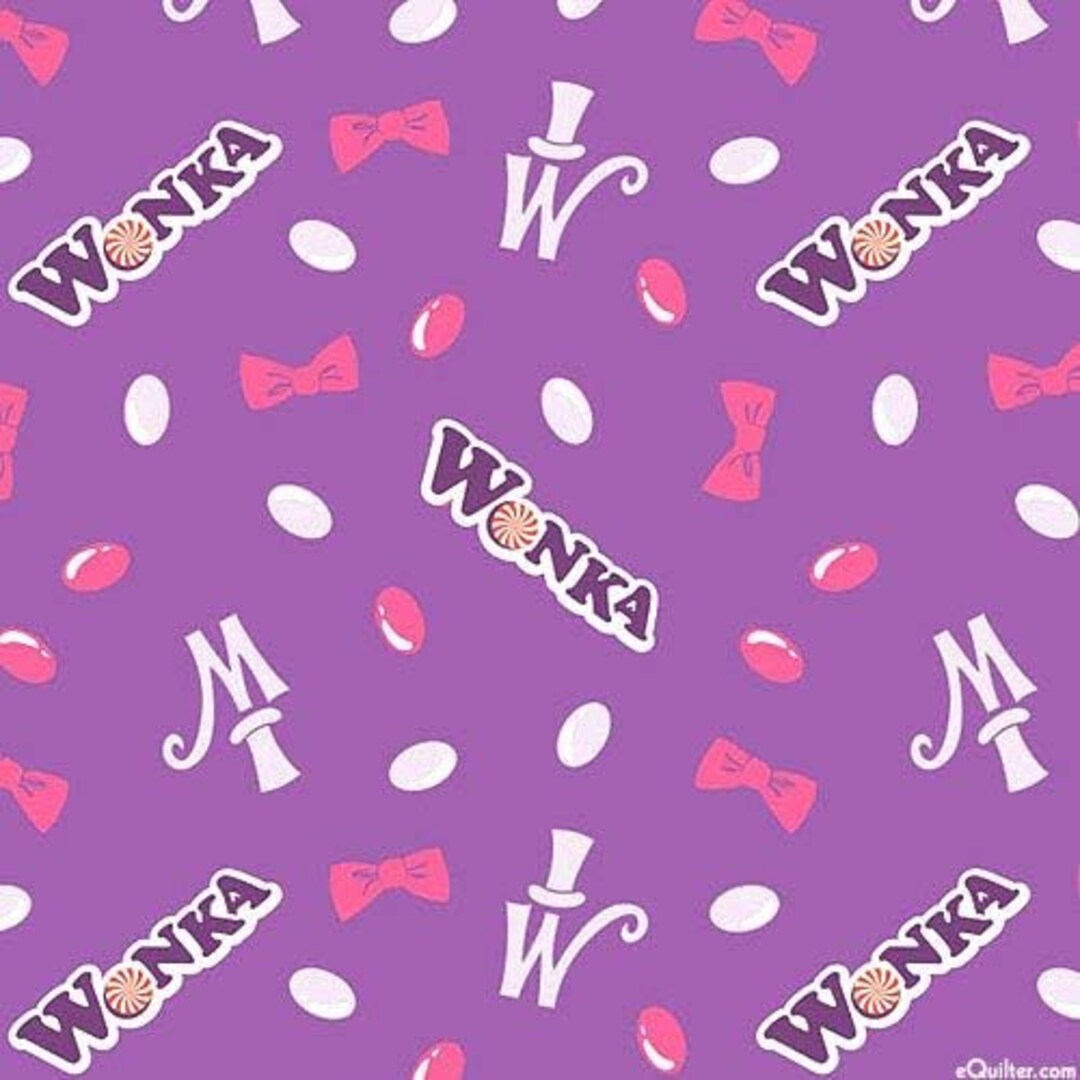 Camelot Fabrics Willy Wonka Jelly Beans Premium Quality 100% Cotton ...