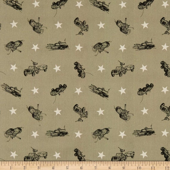 Camelot Fabrics GI Joe Adventure Sky Hawk Tan Premium Quality 100 Cotton Fabric CA26AA Etsy