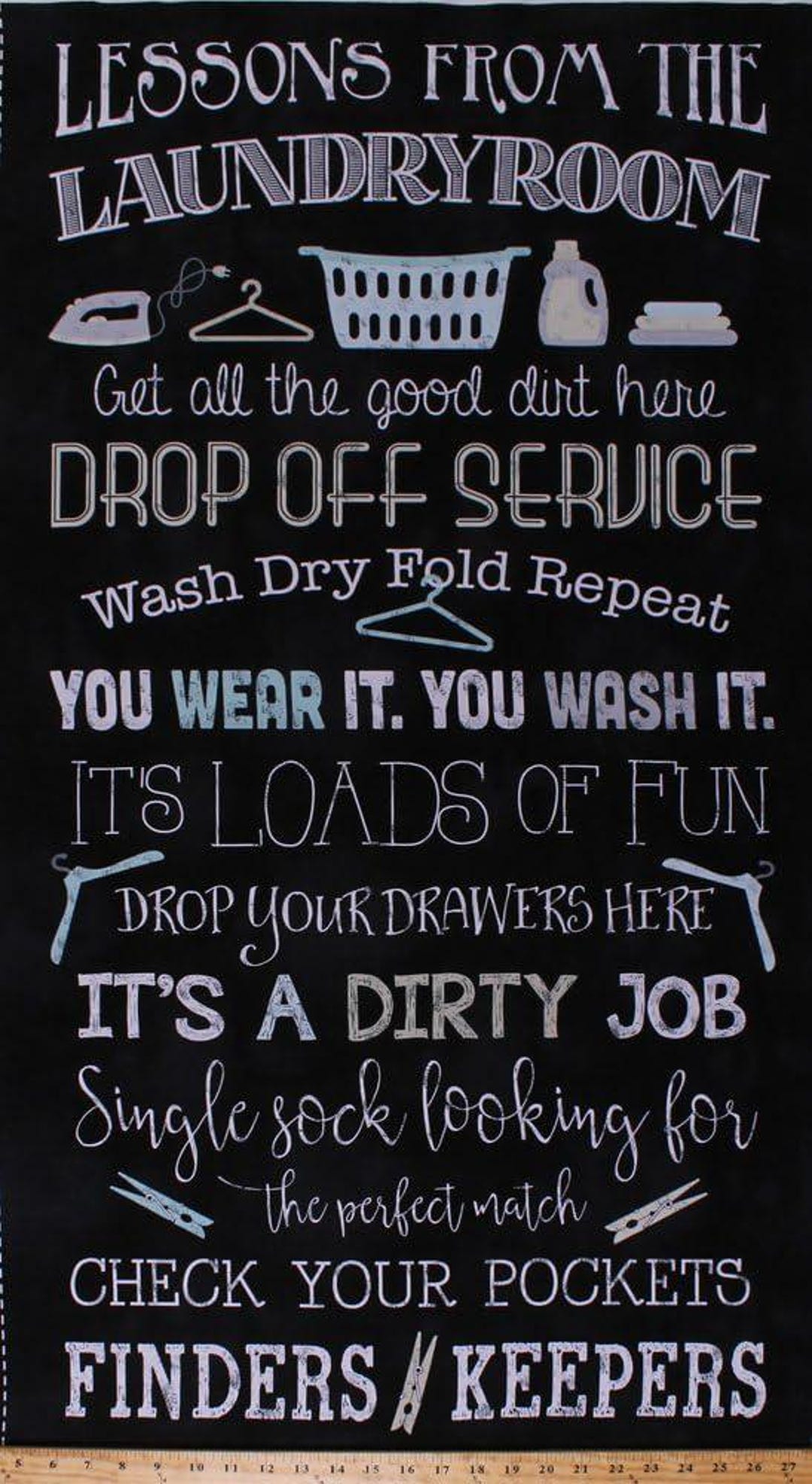 Timeless Treasures Lessons From the Laundry Room Words Family Rules ...