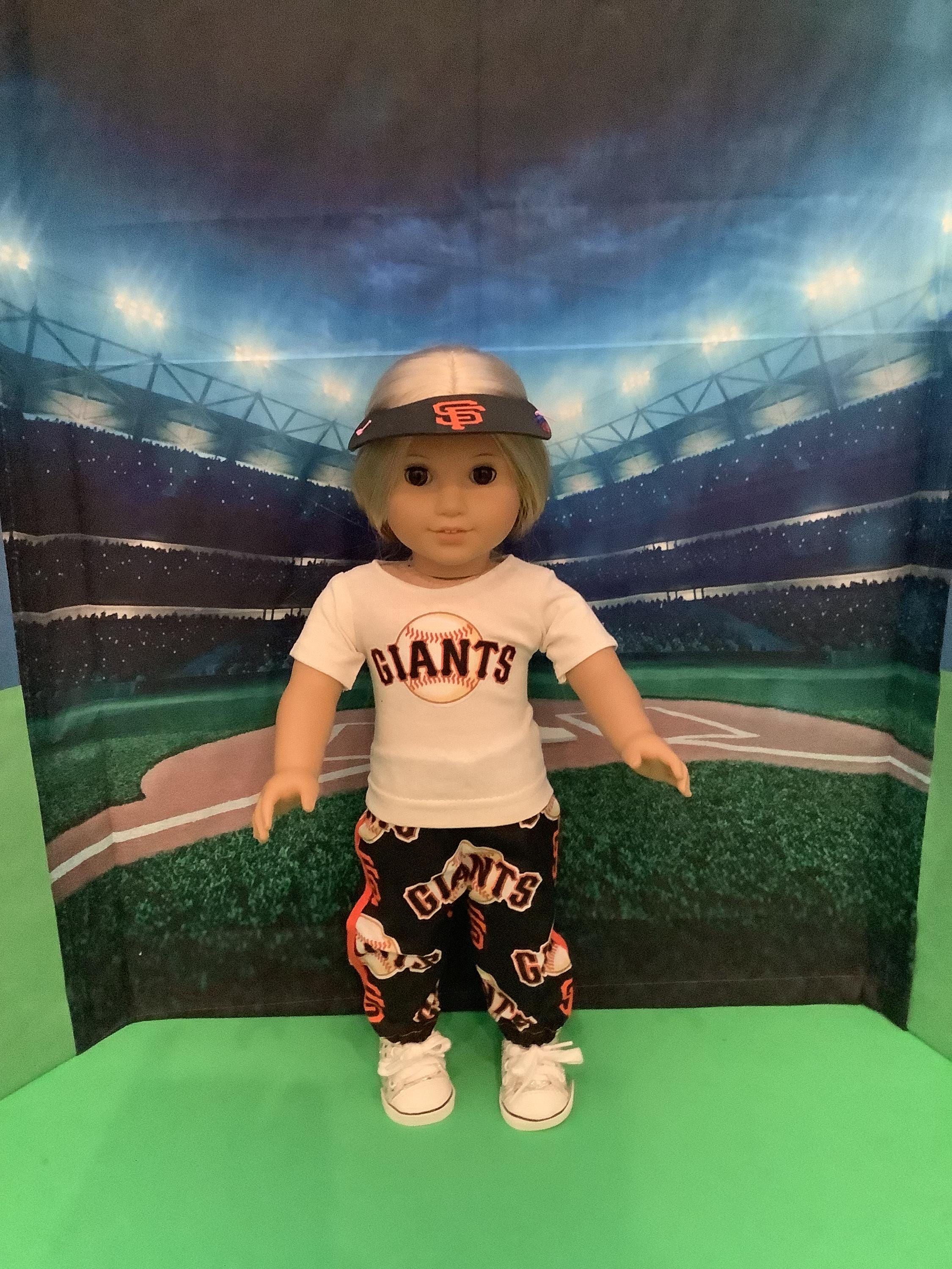 San Francisco GIANTS ! 18 Inch Doll Clothes ,handmade ,fits All 18 Inch ...