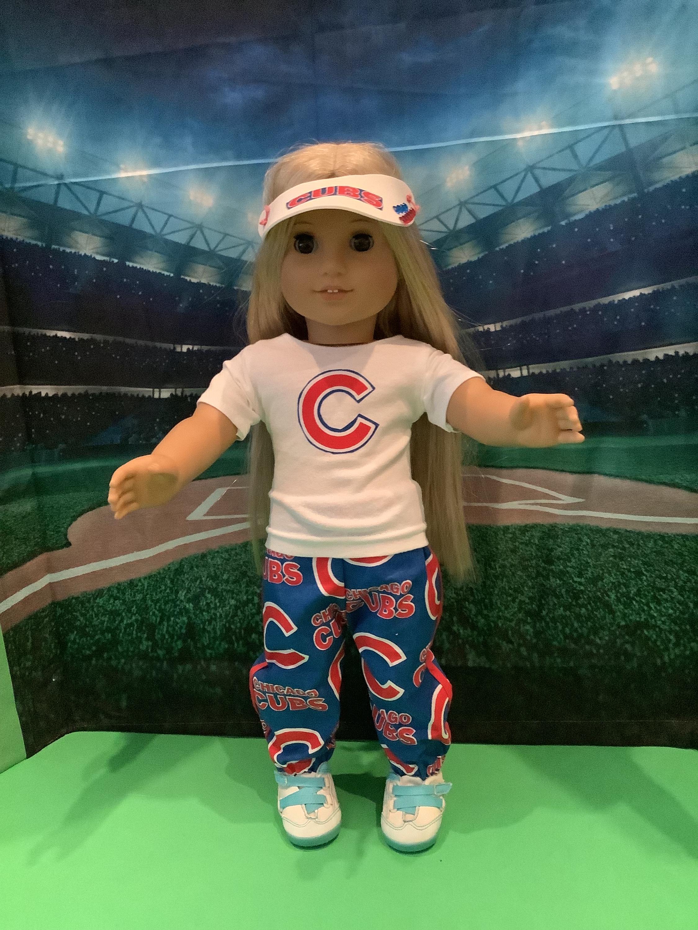 Chicago CUBS! 18 Inch Doll Clothes , Handmade , Fits All 18 Inch Dolls ...