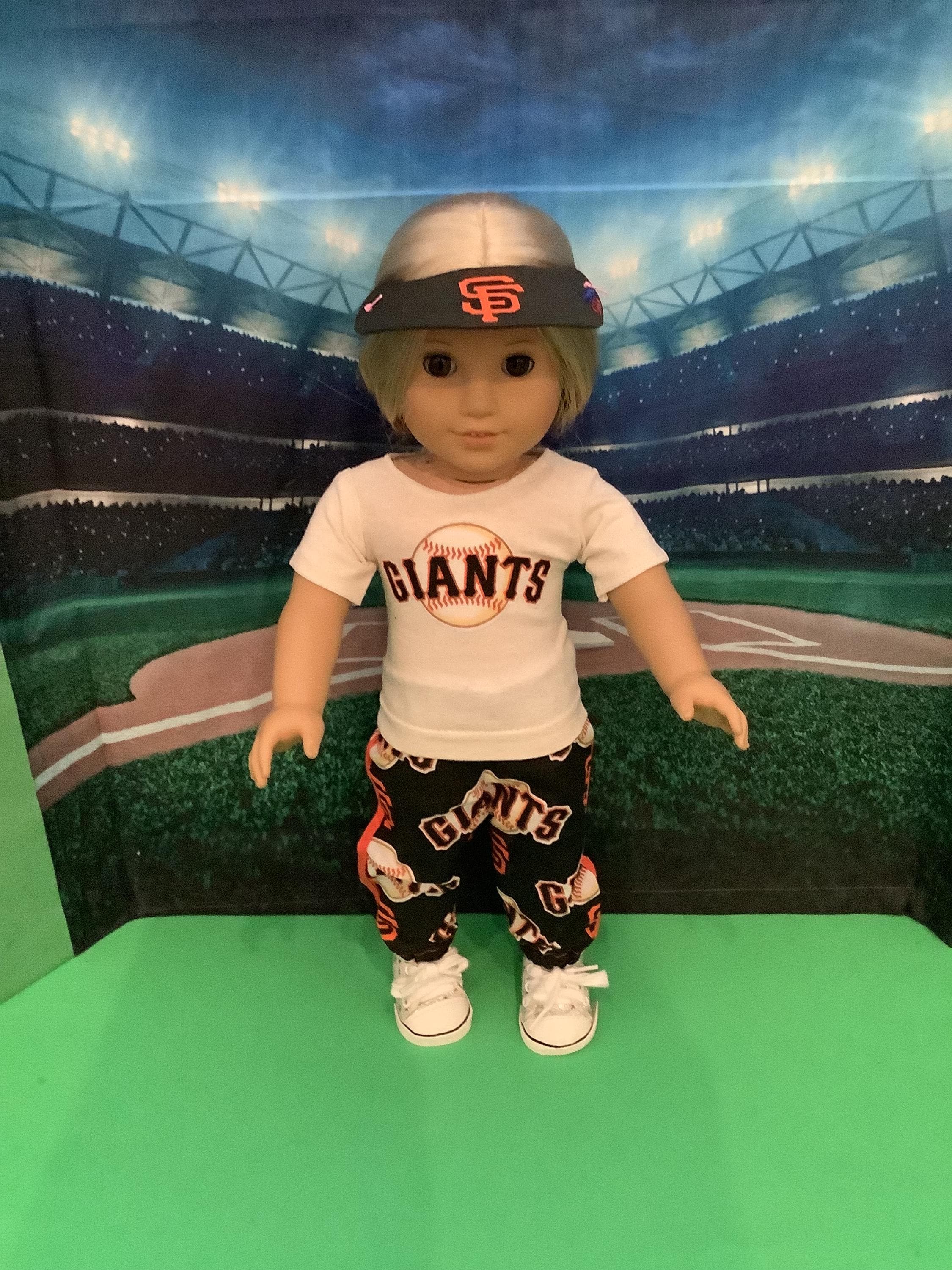 San Francisco GIANTS ! 18 Inch Doll Clothes ,handmade ,fits All 18 Inch ...
