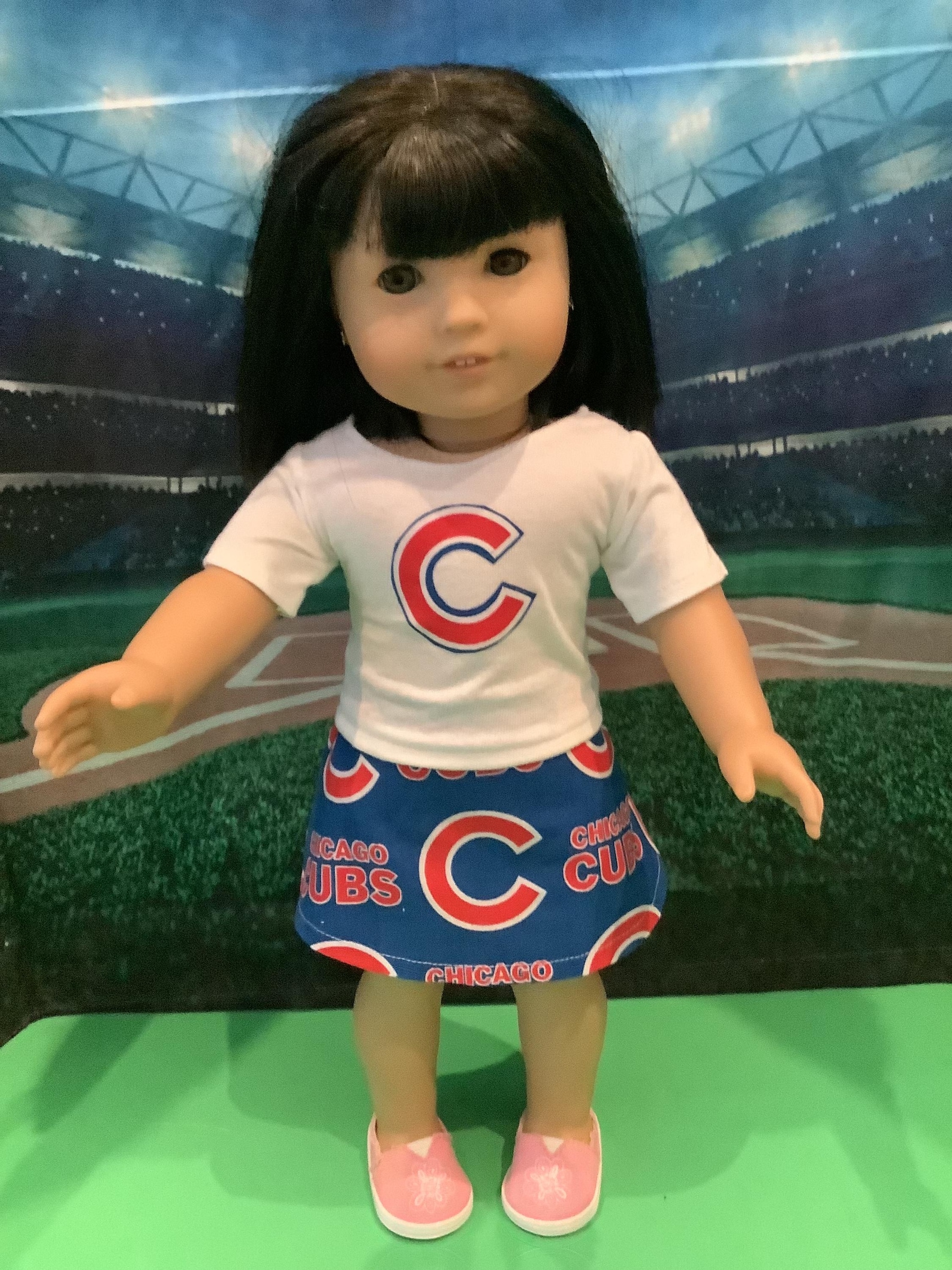 Chicago CUBS! 18 Inch Doll Clothes , Handmade , Fits All 18 Inch Dolls ...
