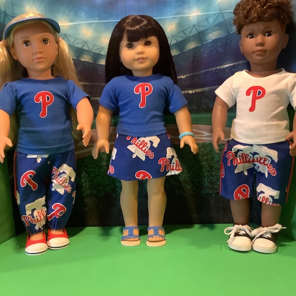 Phillies Doll Clothing - Etsy