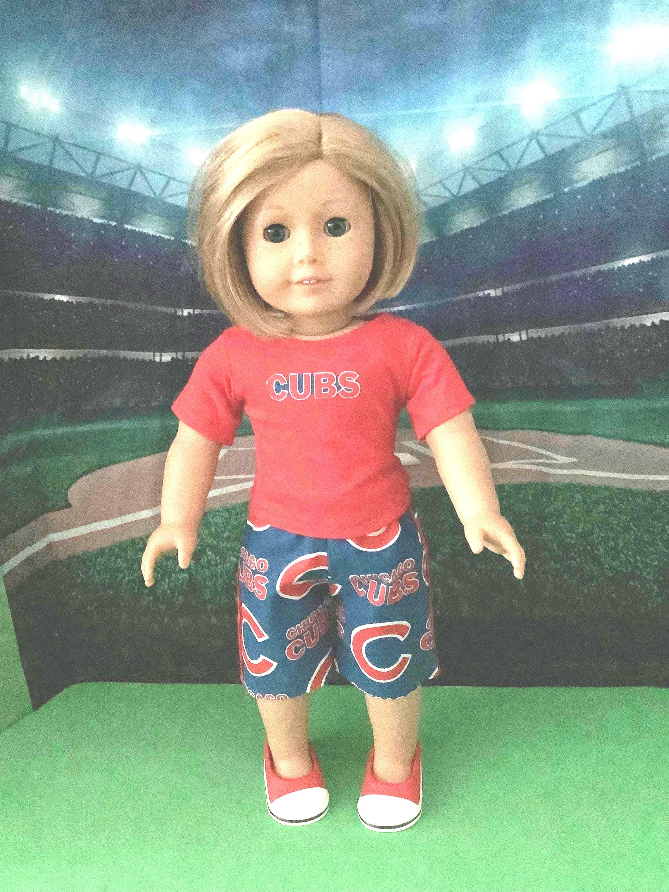 Chicago CUBS! 18 Inch Doll Clothes , Handmade , Fits All 18 Inch Dolls ...