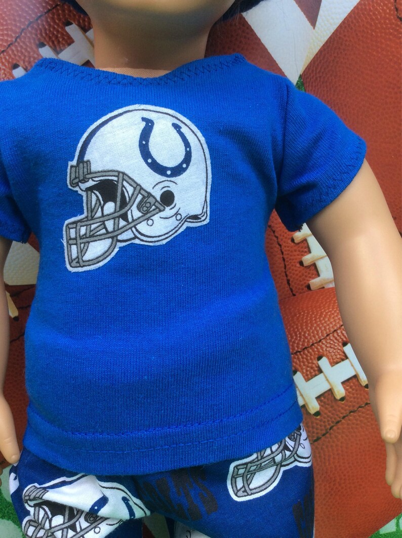 Indianapolis COLTS 18in Doll Clothes Handmade Fits All 18 - Etsy