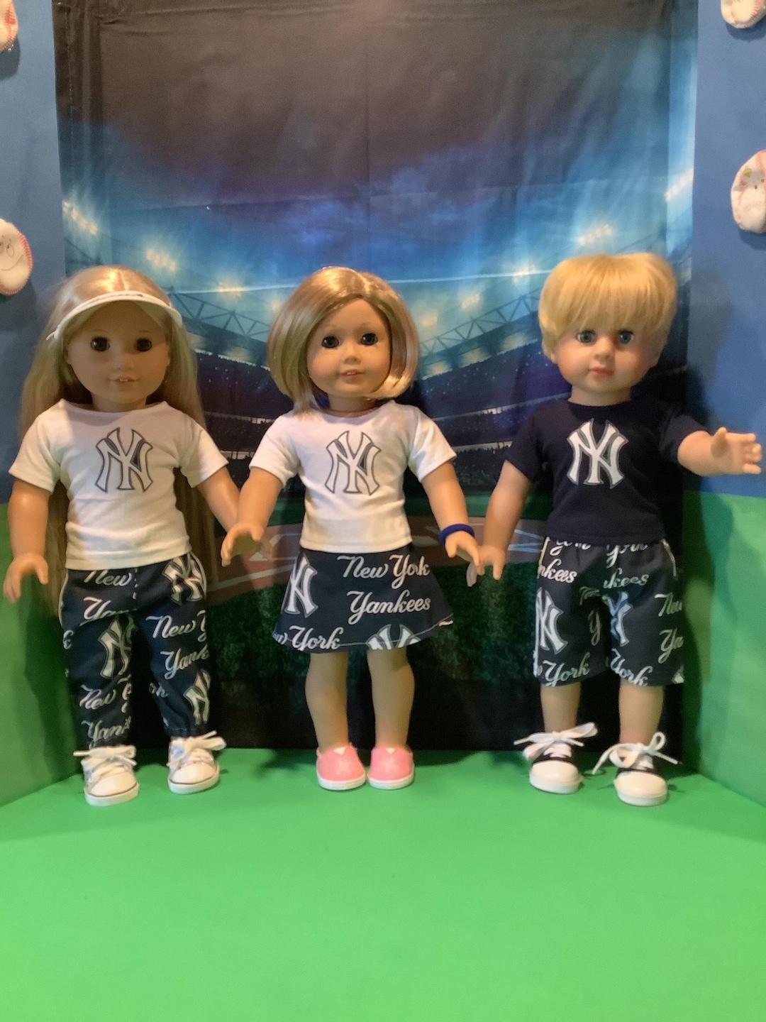 Newyork YANKEES! 18 Inch Doll Clothes ,handmade ,fits All 18 Inch Dolls ...