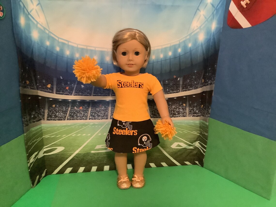 Pittsburgh STEELERS! 18in Doll Clothes, Handmade, Fits All 18 Inch ...