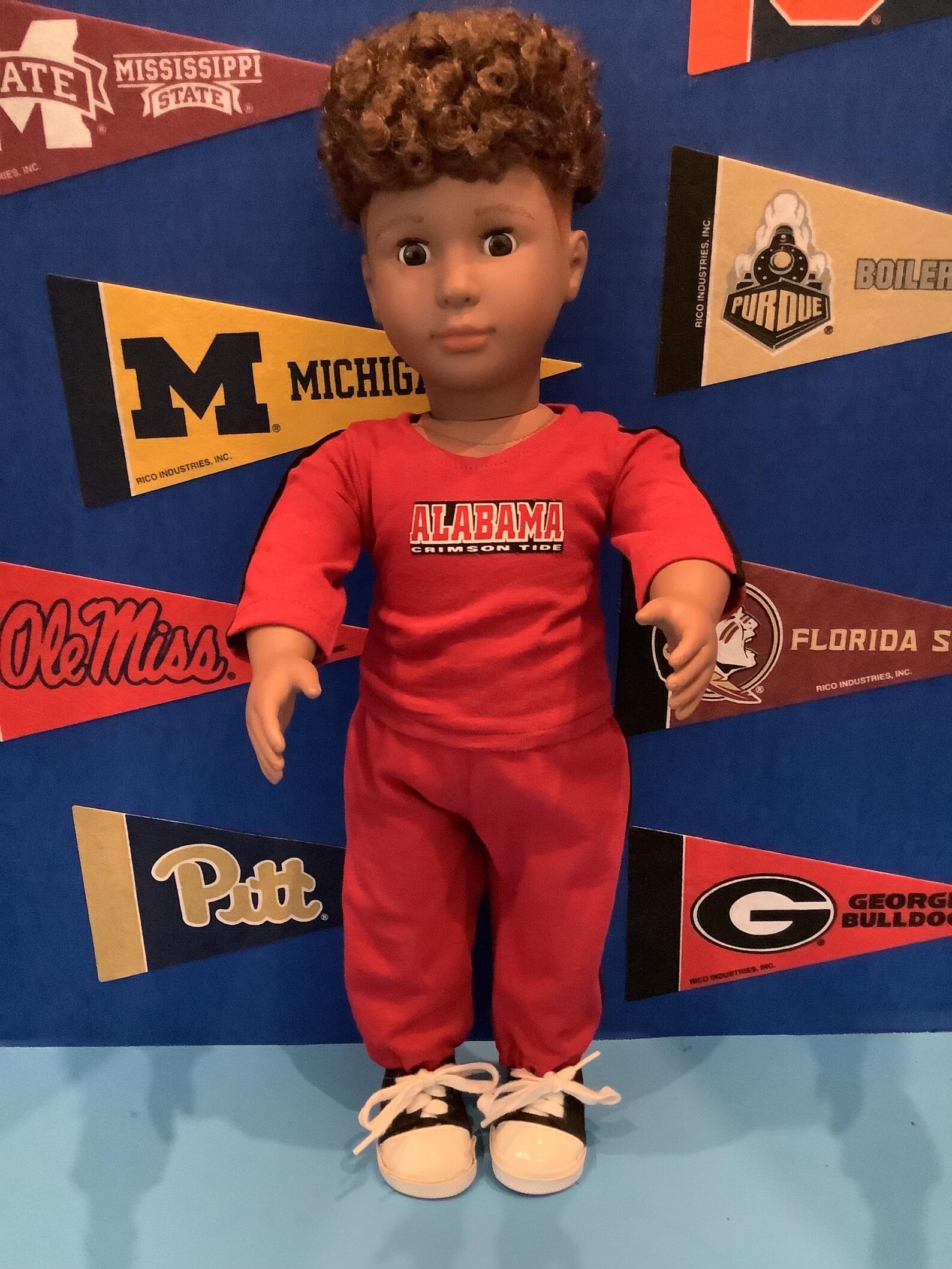 University of Alabama,crimson TIDE! 18 Inch Doll Clothes ,handmade ...