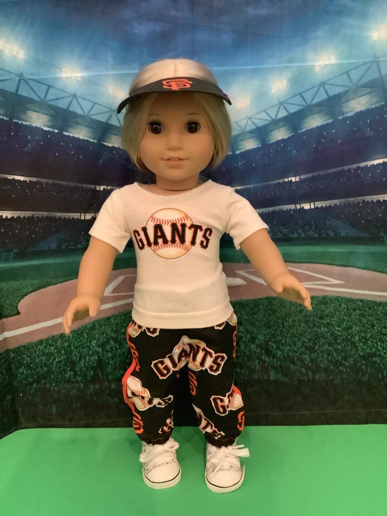 San Francisco GIANTS ! 18 Inch Doll Clothes ,handmade ,fits All 18 Inch ...