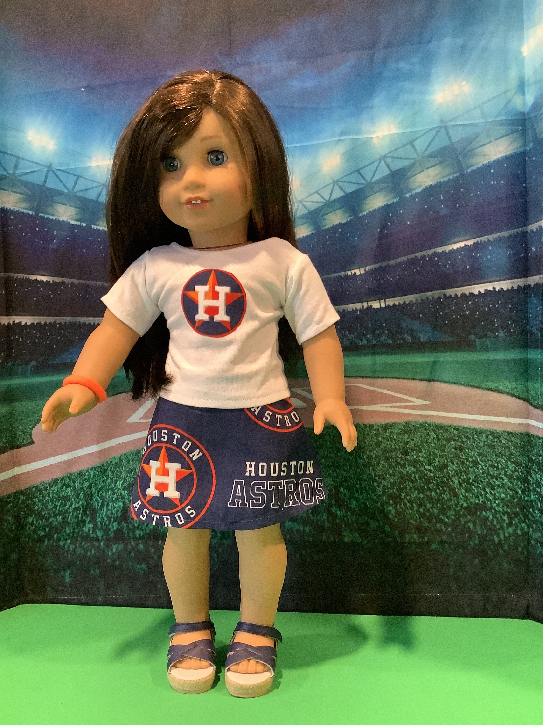 Houston ASTROS ! 18 Inch Doll Clothes ,handmade,fits All 18 Inch Dolls ...
