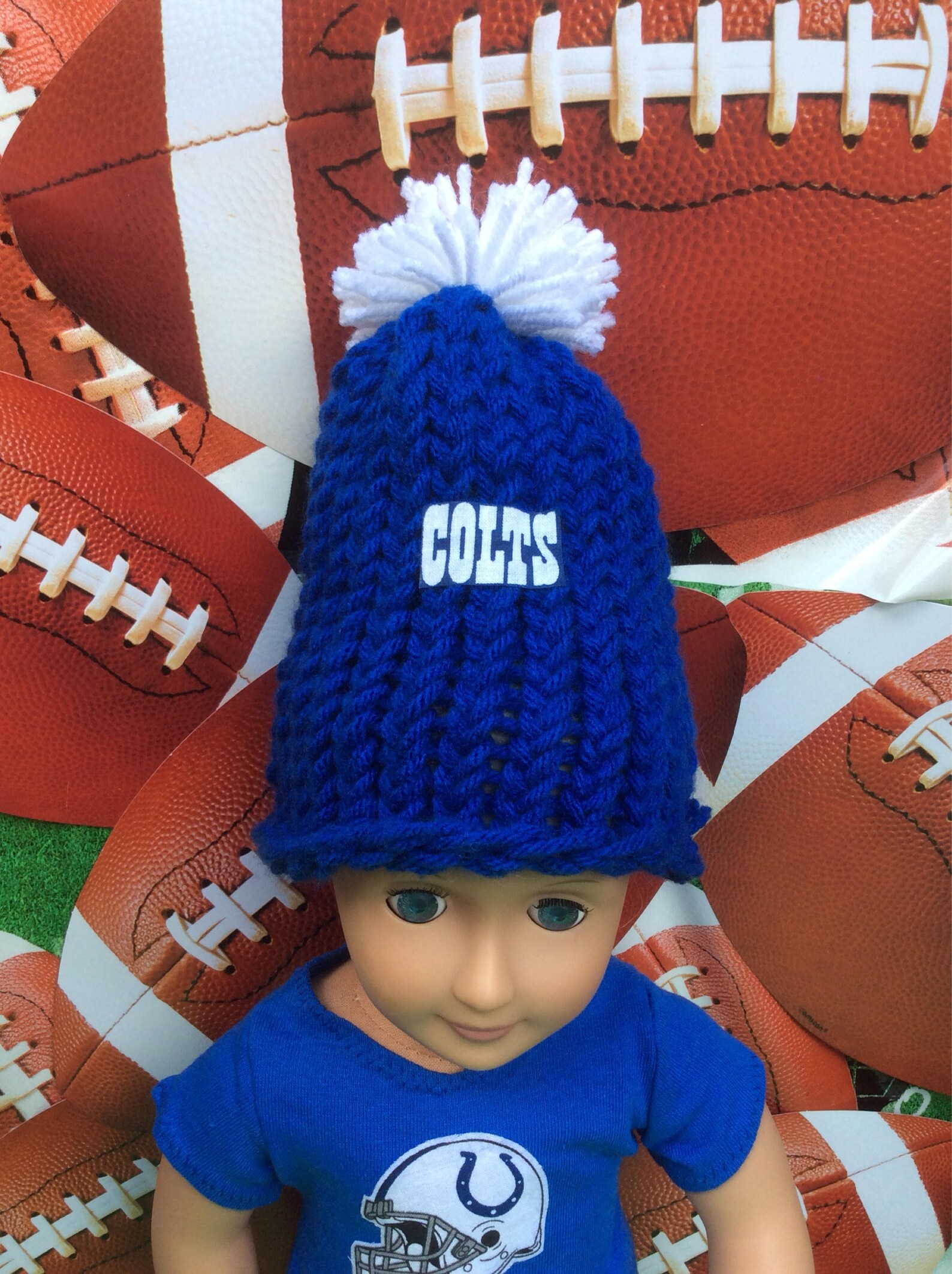 Indianapolis COLTS 18in Doll Clothes Handmade Fits All 18 - Etsy