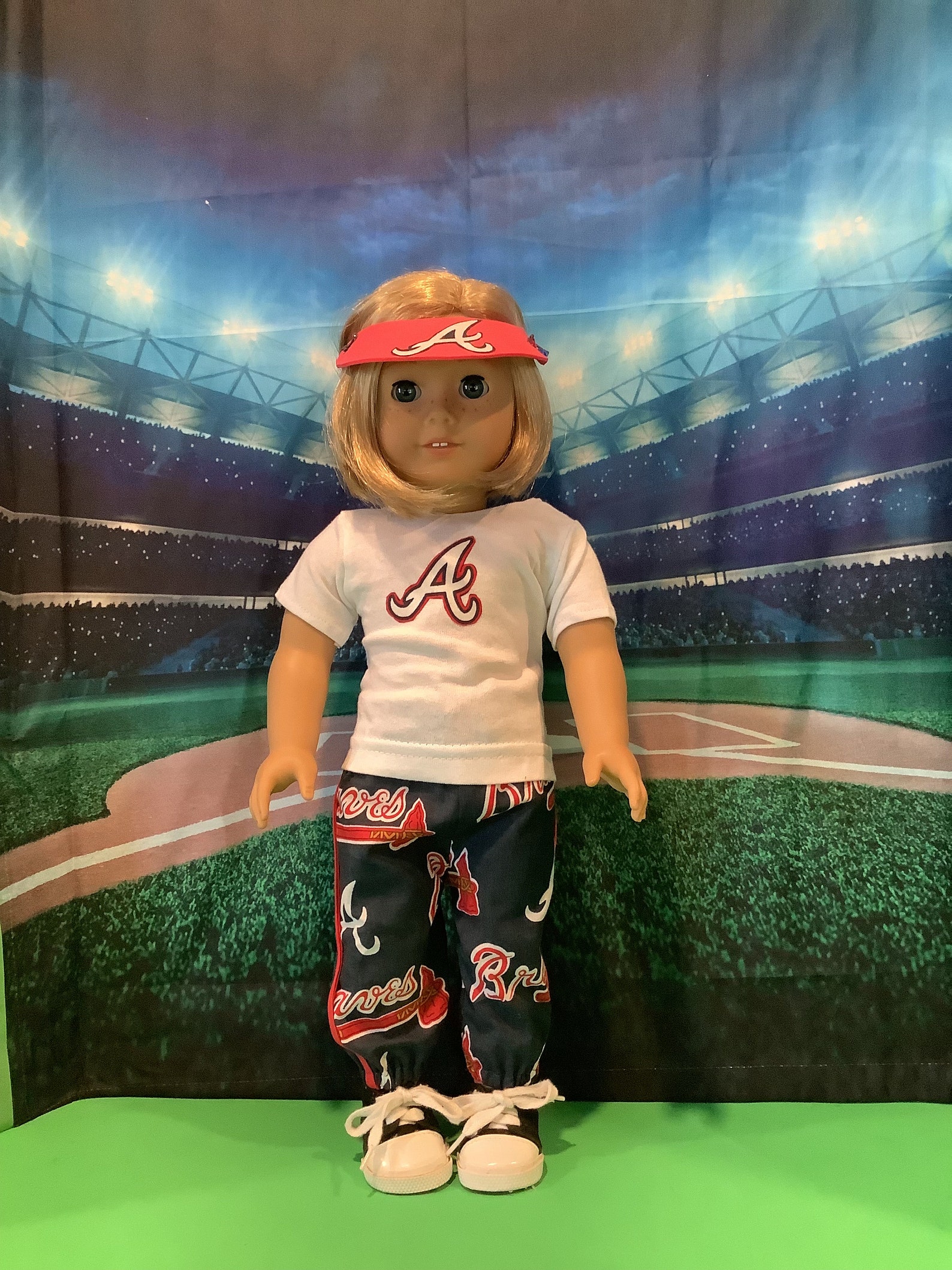 Atlanta BRAVES! 18 Inch Doll Clothes , Handmade ,fits All 18 Inch Dolls ...