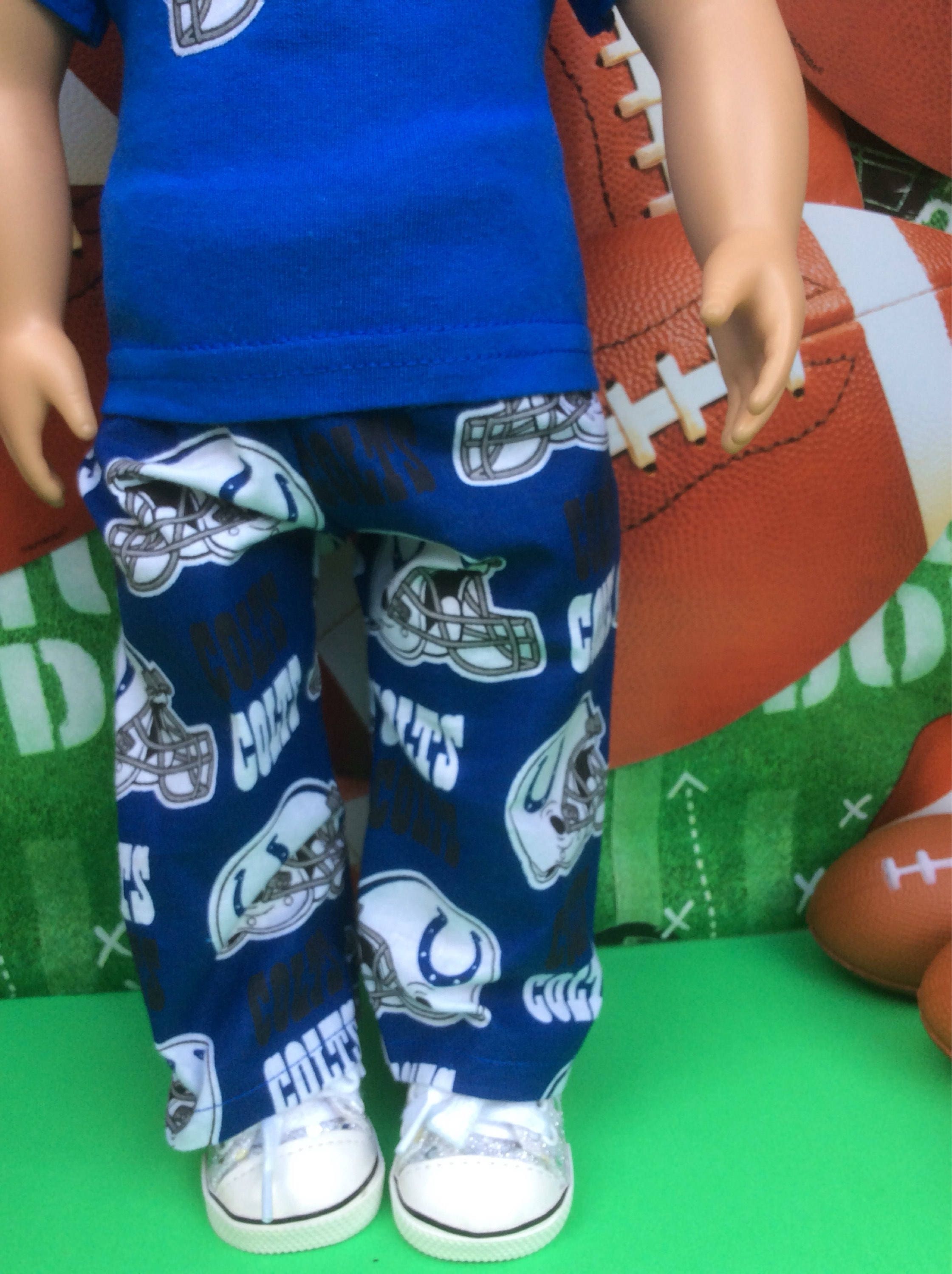 Indianapolis COLTS 18in Doll Clothes Handmade Fits All 18 - Etsy
