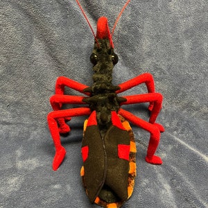 Horrid King Assassin Bug Handmade Plush - Etsy