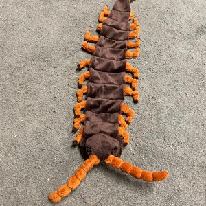 Custom Pedeling Half Sized Handmade Centipede Plush - Etsy