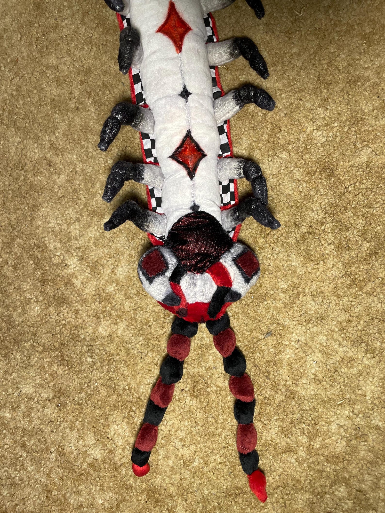 3ft Plush Centipede, Fantasy Colors - Etsy